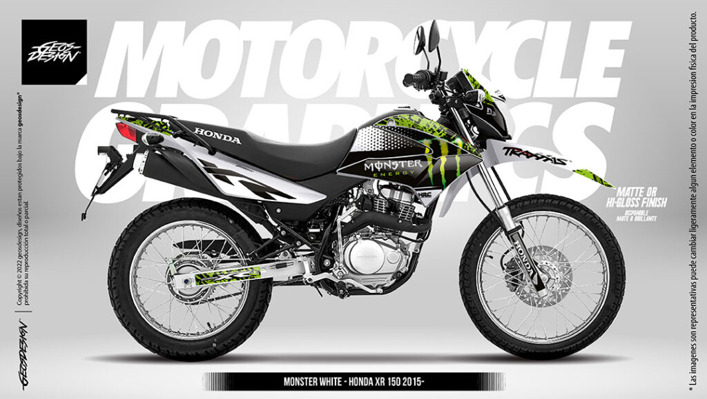 MONSTER - HONDA XR150 - geosdesign