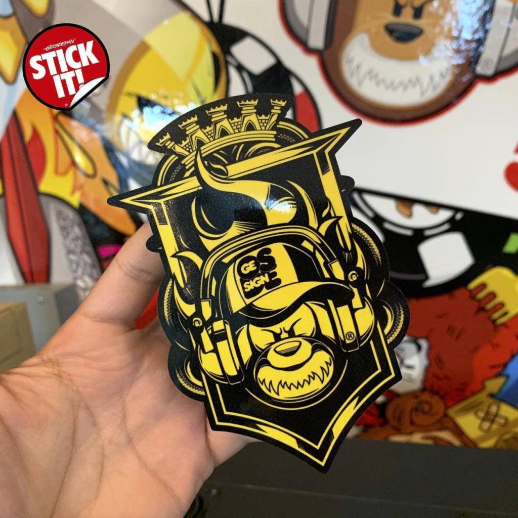 LATEX STICKERS VINIL BLANCO. ( Servicio de Impresión 1 mt2 ) - geosdesign