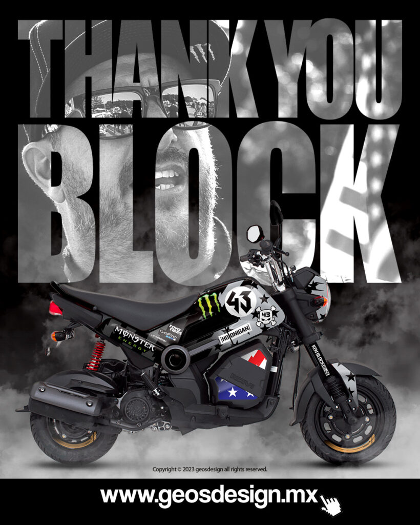 KEN BLOCK TRIBUTE 23 - HONDA NAVI - geosdesign
