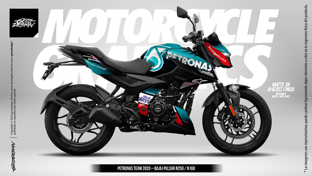 PETRONAS TEAM 2020 - BAJAJ PULSAR N250 / N160 - geosdesign